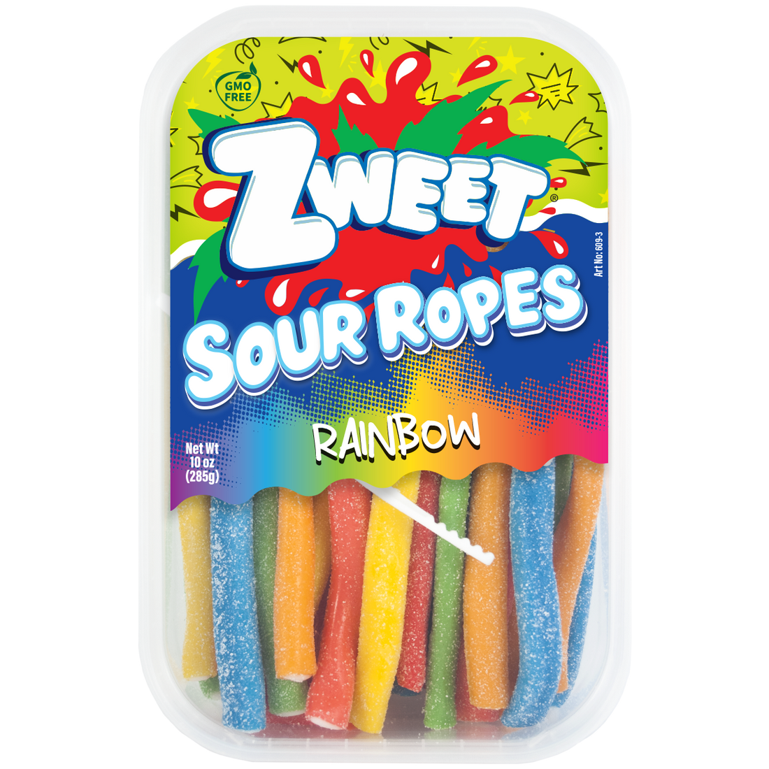 Rainbow Sour Ropes | 10 oz | Zweet – Zweet Shop, fulfilled by ShopGalil