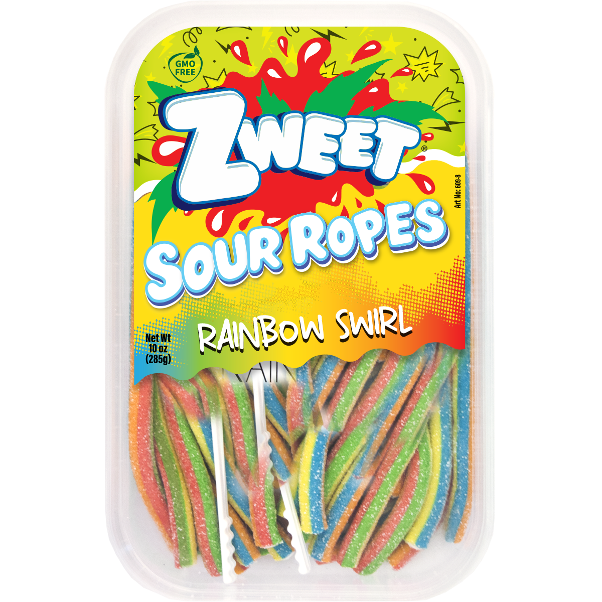 Rainbow Filled Swirl Sour Ropes | 10 oz | Zweet – Zweet Shop, fulfilled ...